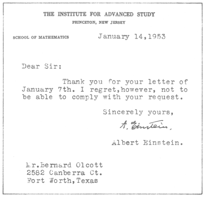 A MAN OF LETTERS – The Bernard Olcott Story